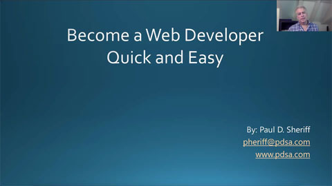 On-Demand Workshop: Become a Web Developer Quick and Easy -- Visual ...